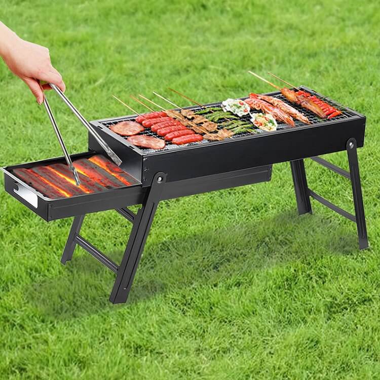 Foldable Mini Barbecue Grill - www.wowzerbrands.co.za
